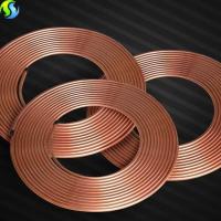 China 1 8 Copper Pipe Cu Min 99.9% Processing Service Punching for sale