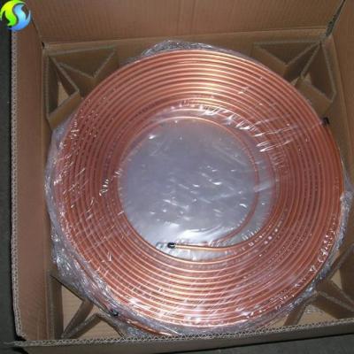 China Copper Pipe Sizes with 30% Elongation and C1100 C1200 Grade Manufactured by Manufacturers for sale