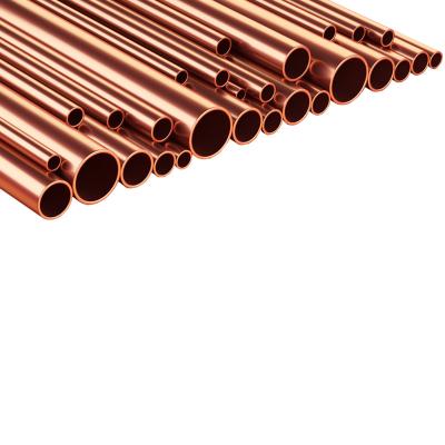 China Performance duradoura Tubo de cobre de 20 mm com 99,9% de Cu e espessura de parede de 1 mm-220 mm à venda