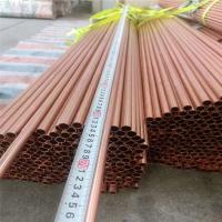 China Thin Wall Copper Pipe with 1mm-220mm Wall Thickness and Decoiling Processing Service for sale