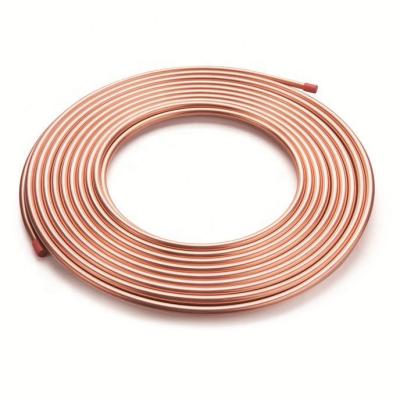 China 195 MPa Ultimate Strength Copper Coil Tube Pipe Affordable Solution with 0.3mm-80mm Outside Diameter for sale