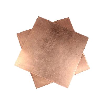 China Minimale bestelling van een ton 20mmx20mm koperplaten met 99% Cu-inhoud en een breedte van 20-2500mm Te koop