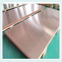 China Top-Grade Copper Electrolytic Copper Plates for Punching Processing Service for sale
