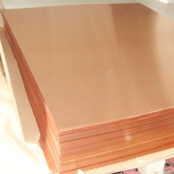 Quality Non-Alloy Copper Plates 0.5 Ton Grade Copper for Industrial Applications for sale