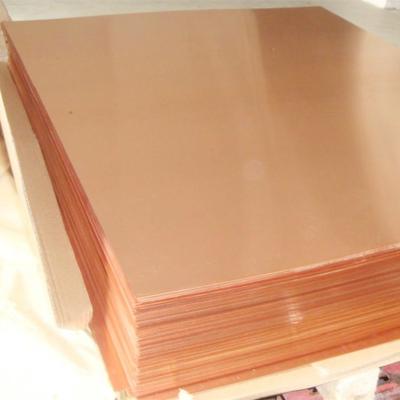 Cina 0.3mm~100mm Spessore Resistenza Placca di rame per industria decorativa in vendita