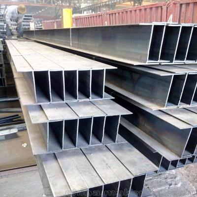 Cina Struttura di costruzione Q235B Q345B Q420C Q460C SS400 h trave di seconda mano con spessore della flangia in base alle esigenze del cliente in vendita