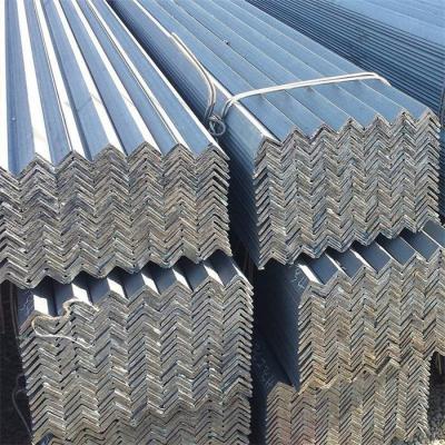 China 60 Degree Equal Angle Steel for Construction Shop Primer and Shot Blasting Included for sale