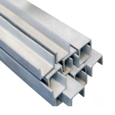 China JIS ASTM GB BS EN DIN Standard Galvanized U Steel Channel with and Raw Materials Cutting Services for sale
