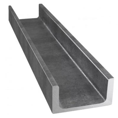 China Raw Materials Building Material Steel Channel Suppliers Perforated Or Not Invoicing by Actual Weight for sale