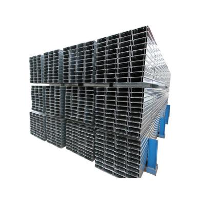 中国 カーテンウォールの工学および実際の重量による請求のためのCチャネル強化原材料 販売のため