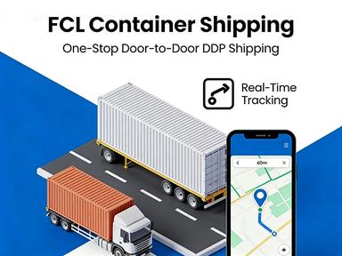 China Full Container Load FCL Container Shipping With One Stop Door To Door DDP Shipping for sale