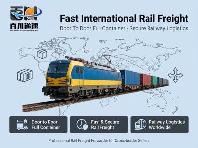 China Fast International Rail Freight Door To Door Full Container Secure Railway Logistics Services for sale