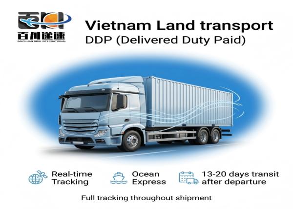 Quality Land Transport Double Clearance Tax-inclusive Door-to-door - Vietnam for sale