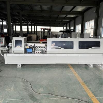 China 9 Functions Auto Edge Banding Machine 13.5kw Power For Wood Based Panels for sale