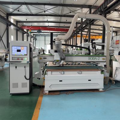China Fully Automatic Dual Station CNC Nesting Machine 60m/Min Speed 3050x1830mm Processing Size for sale