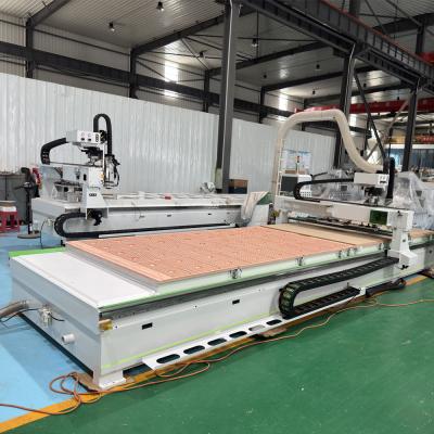 China Fully Automatic Dual Station CNC Nesting Machine 60m/Min Speed 3050x1830mm Processing Size for sale