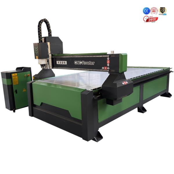Quality High Precision CNC Router Machine 1300x2500mm Work Table Reinforced Gantry And Bed for sale