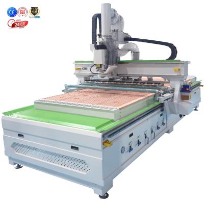 China Customized Gantry Type CNC Router 1.5KW Servo Motors For Cabinet & Door Making for sale