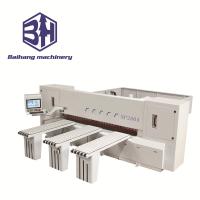 China NP330B Automatic CNC Beam Saw 3300mm Width 100mm Thickness Wood Panel Cutting Machine for sale