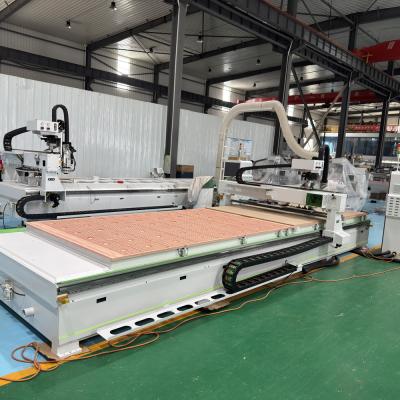 China 1830 Dual Table CNC Nesting Machine 60m/min With Cutting Drilling And Milling for sale