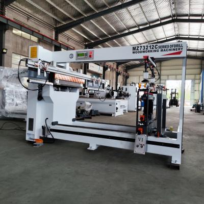 China Wood Working Vertical Horizontal Hole Drill Double Row Wood Drilling Machine for sale