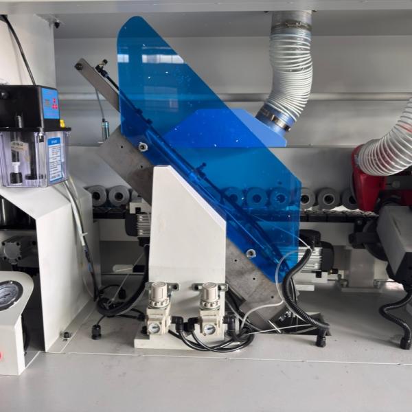 Quality 5 Function Compact Automatic Edge Banding Machine 7KW Woodworking Edge Trimmer for sale