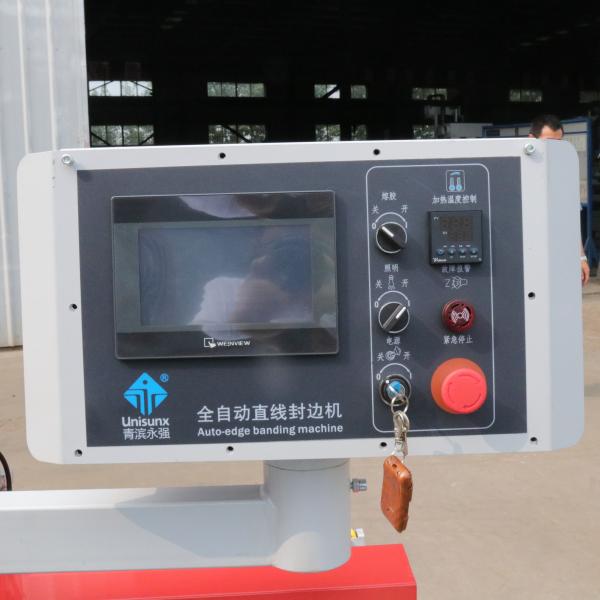 Quality High Speed PVC Furniture Automatic Edge Banding Machine 14.3KW Power for sale