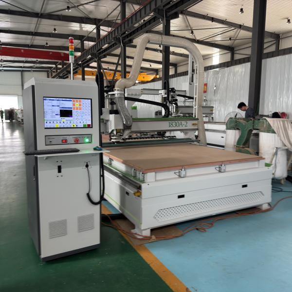 Quality 1830A-2 Dual Work Table CNC Nesting Machine 18000 - 24000r/min With Linear ATC for sale
