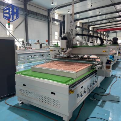China Automatic Furniture Making CNC Nesting Machine for Kitchen Cabinet Door for sale