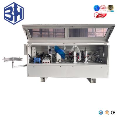 China BHM368F High-Speed Automatic Edge Banding Machine with 18-24m/min Speed, 10-60mm Thickness Range, and Intelligent PLC Control for sale