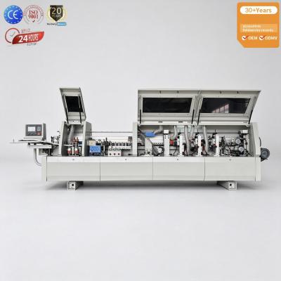 China Professional Automatic Edge Banding Machine with Encoder-Driven Coordination, Dual-Cutter Pre-Milling, and Uniform Hot-Melt Spreading for Woodworking for sale