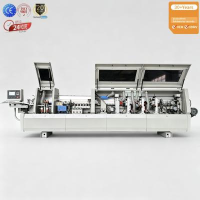 China Fully Automatic Edge Banding Machine With Pre-Milling Function 18-24m/min Speed and PLC Control System for Woodworking for sale