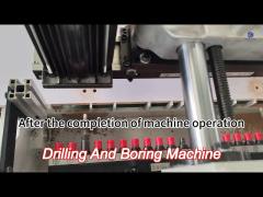 heavy duty double row drilling and boring machine for wood working