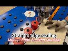 woodworking edge banding manual machine desk home decoration curved straight edge banding machine