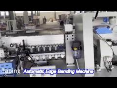 fully automatic 8 function edge banding machine for pvc woodworking