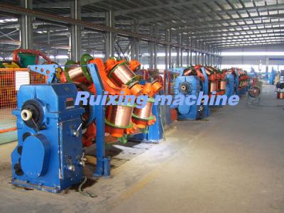 China 400 fork strander for stranding Cu, Al wires and ACSR, armoring and Cu screening the cable for sale