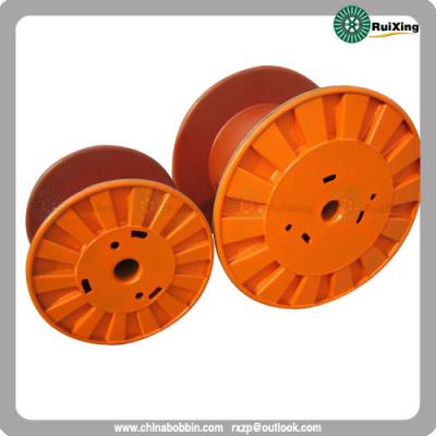 China empty wire puller wire drum custom mild steel wire spool Steel cord and Tire cord spools for sale