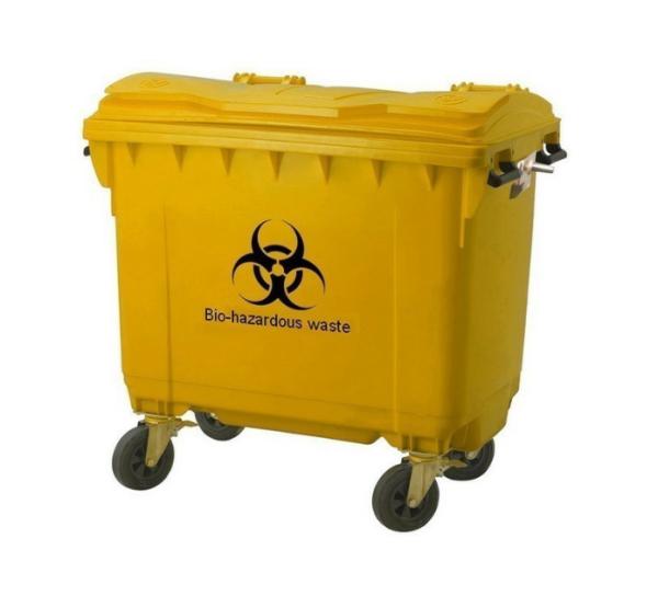 Quality Receptacle,waste,wheeled, 1100 liters (YF-1100LA ) for sale