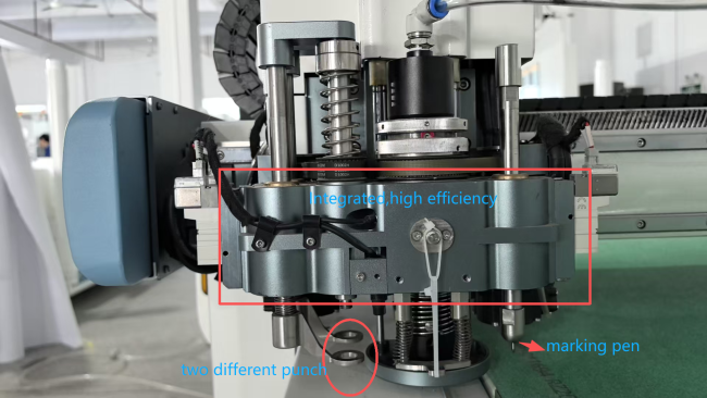 Technical diagram of cutting machine