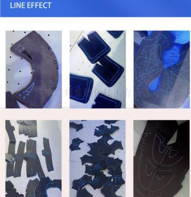 Cina Macchina per disegnare linee a getto d' inchiostro a doppia testa, Macchina per marcare le scarpe per la parte superiore delle scarpe / Vamp in vendita