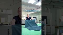 Genuine Leather Cutting Machine | Smart CNC Cutting with Auto Nesting & Defect Detection