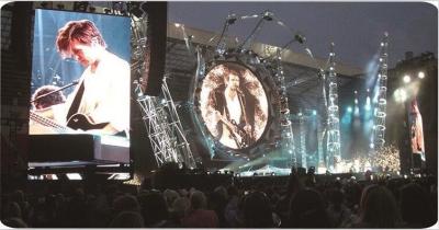 China 3840Hz 3.91mm Led Rental Display , Stage Concert Led Display Seamless Splicing for sale