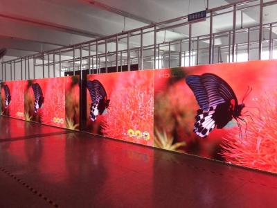 China Exposição de parede video exterior do diodo emissor de luz de SMD2727 P4.81 para a dimensão personalizada rua à venda