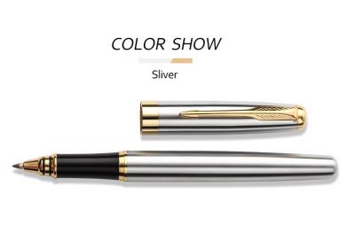 Cina Stainless Steel Signature Neutral Pen Business Metal Roller Pen 0,7 mm in vendita