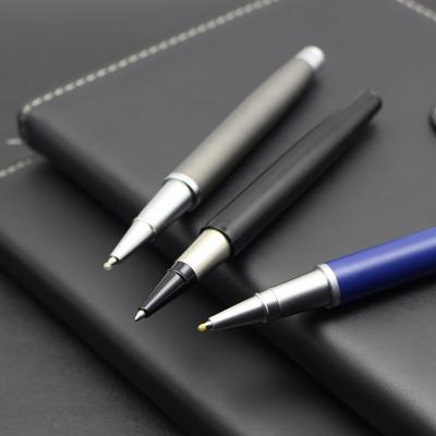 Cina Matte Business Gift Roller Ball Pen 0.5mm Pen di firma Pen Metal Gel Pen Logo personalizzato in vendita
