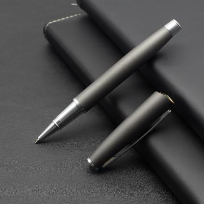 Cina Matte Business Gift Roller Ball Pen 0.5mm Pen di firma Pen Metal Gel Pen Logo personalizzato in vendita