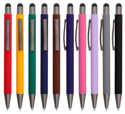 Cina Colorate penne a sfera touch screen penne a sfera regalo per la promozione pubblicitaria in vendita