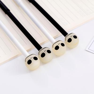 Cina Halloween regalo penna creativa di inchiostro a gel 0,5 mm Creativo Spaventoso Scalatore Testa Modello Penna a gel in vendita