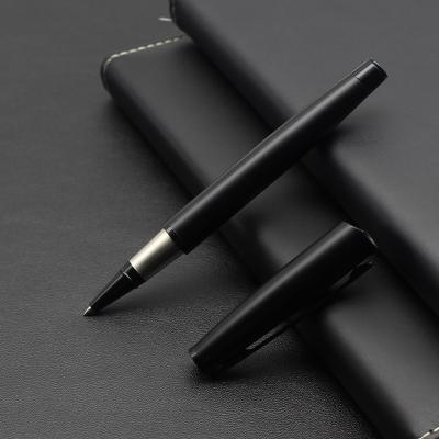 Cina Matte Business Gift Roller Ball Pen 0.5mm Pen di firma Pen Metal Gel Pen Logo personalizzato in vendita