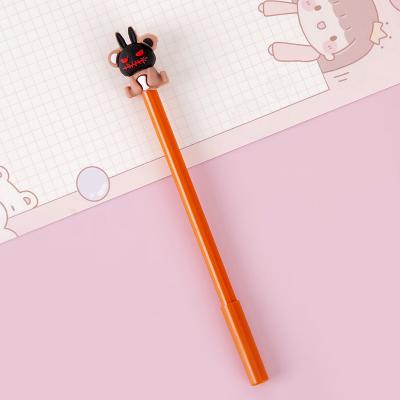 Cina Penna creativa a tema di Halloween, penna a gel da 0,5 mm, cartone animato, pompa, pipistrello fantasma, penna a gel per regalo. in vendita
